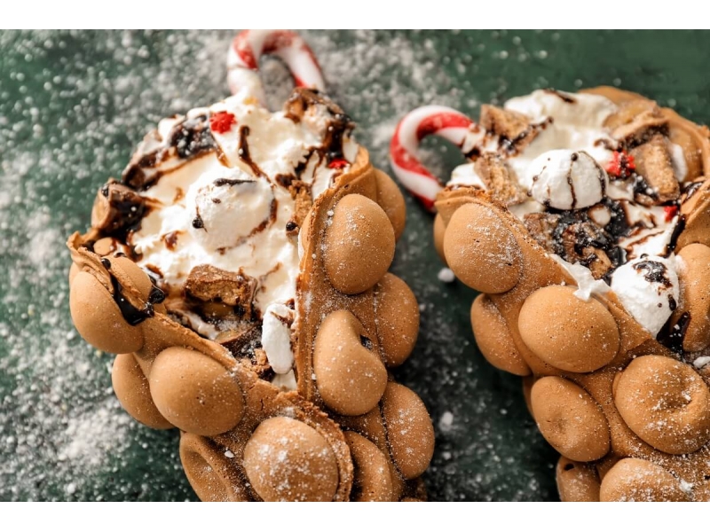 Receta de gofre con helado: sorprende a tus invitados esta Navidad